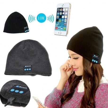 Gorro/Boné Com Colunas/Fones Bluetooth - Oservidor.pt