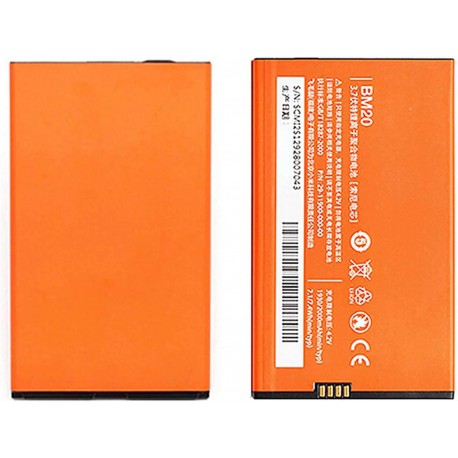 Bateria Compatível com Xiaomi Mi 2 Mi 2S M2 BM20 2000mAh 3.85V - Nova com 0 Ciclos de Carga ...